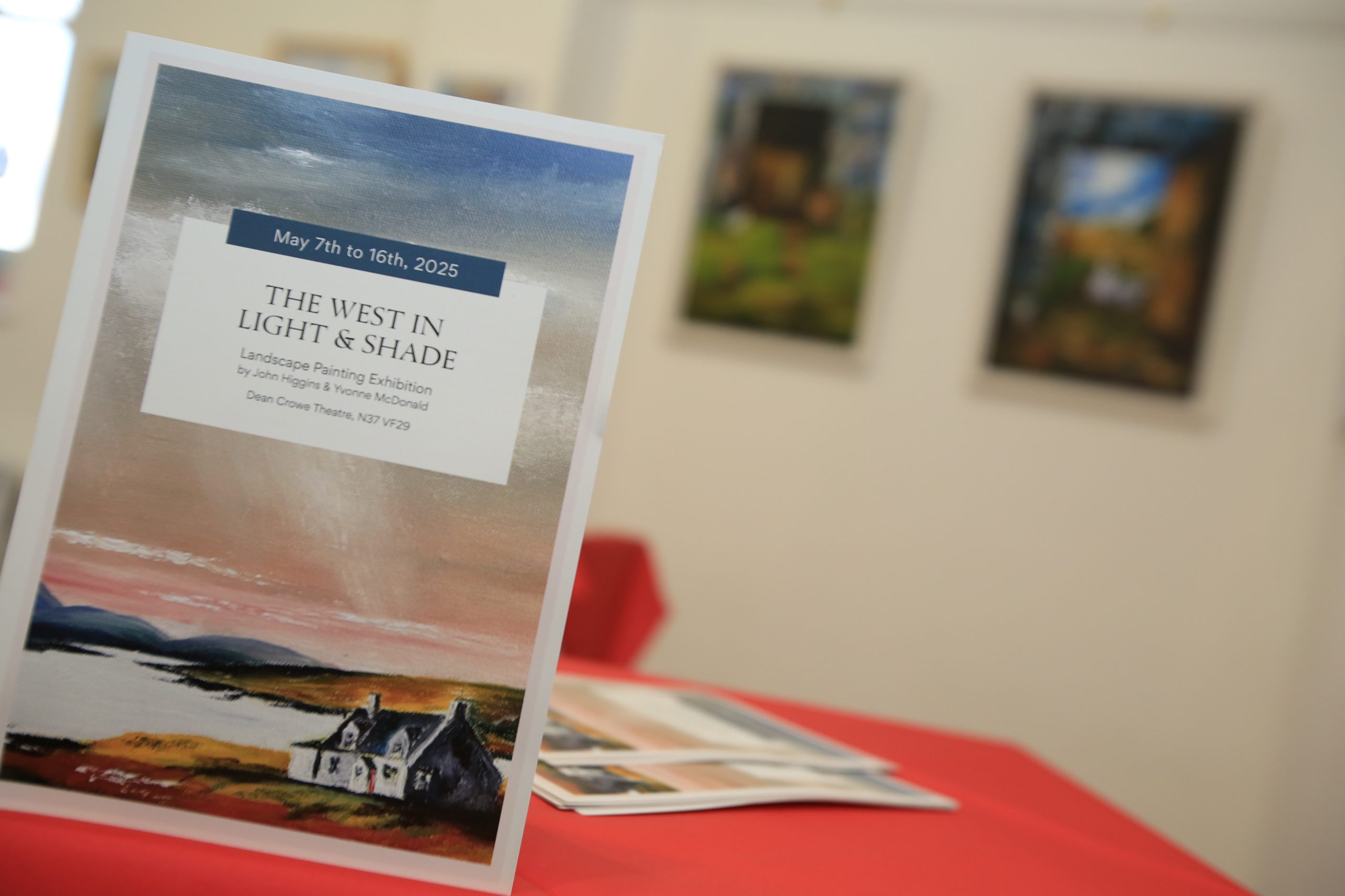 Art Exhibition at Dean Crowe Theatre - RTE All Ireland Drama Festival